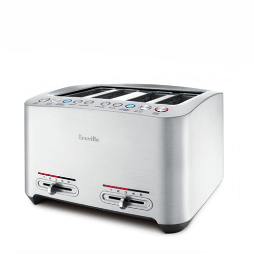Breville The Smart Toast 4 Slice Toaster - Silver - SJ Rewards